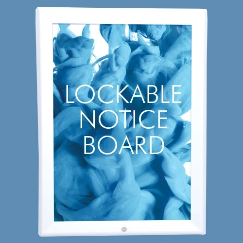 Lockable Notice Board | Redblu